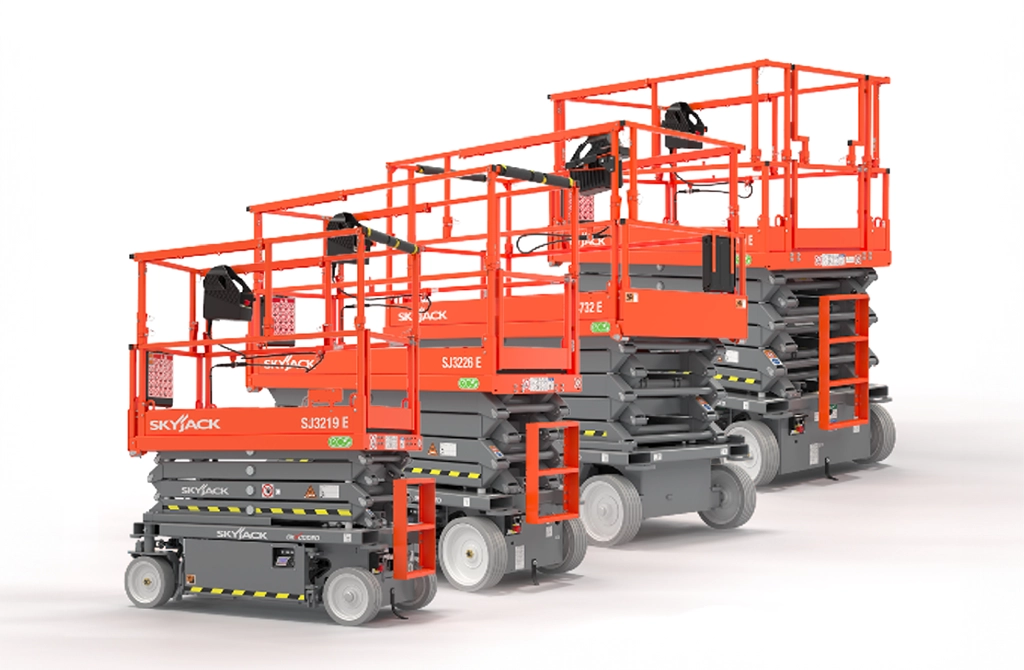 Skyjack Brings Edrive To Asia Pacific With DC Electric Scissors And Electric Rough Terrain ...